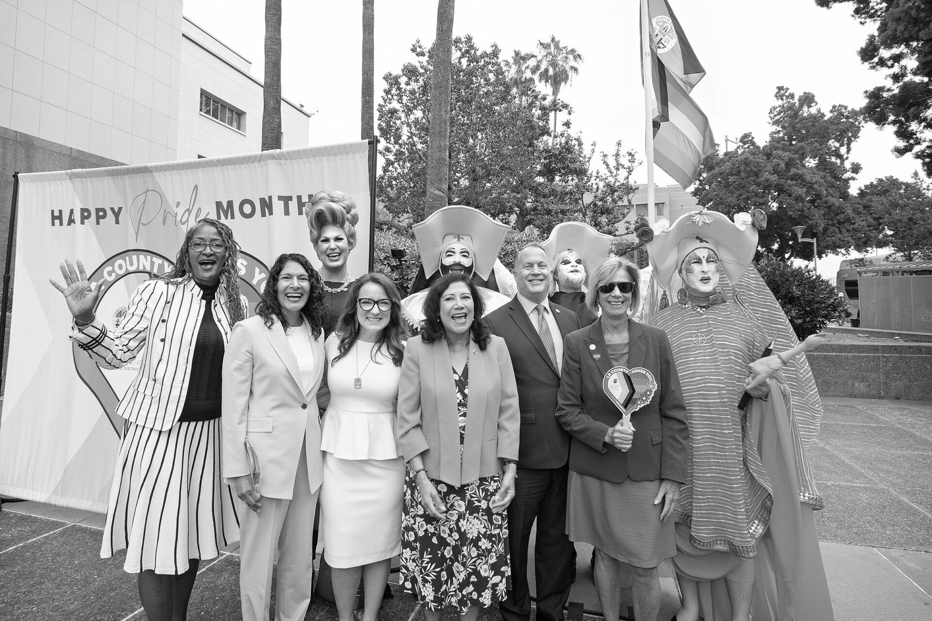 Supervisors, Assessor Raise Progress Pride Flag and Board Tales Action ...